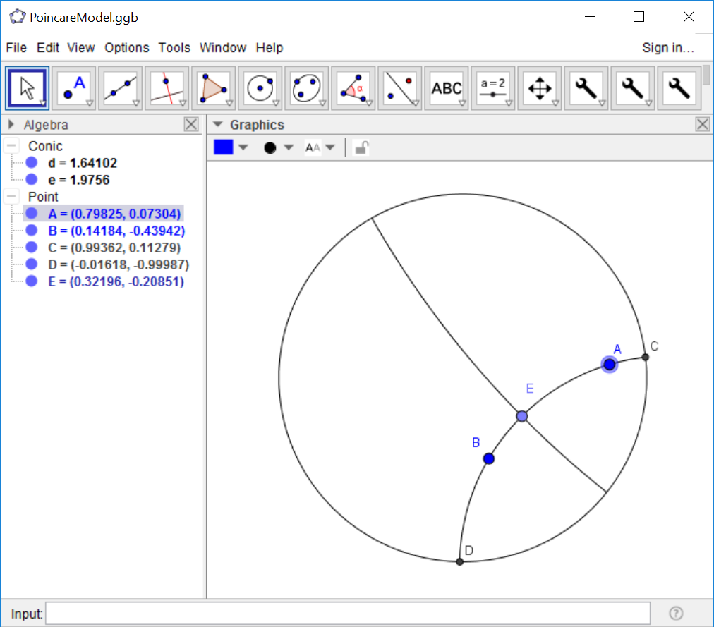 Exploring Geometry - Geogebra