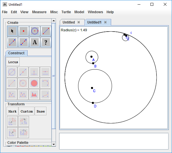 Exploring Geometry - Geometry Explorer